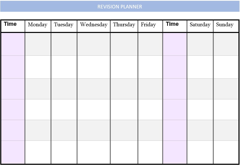 GCSE Revision Plan - Learn Essentials About Perfect Routine